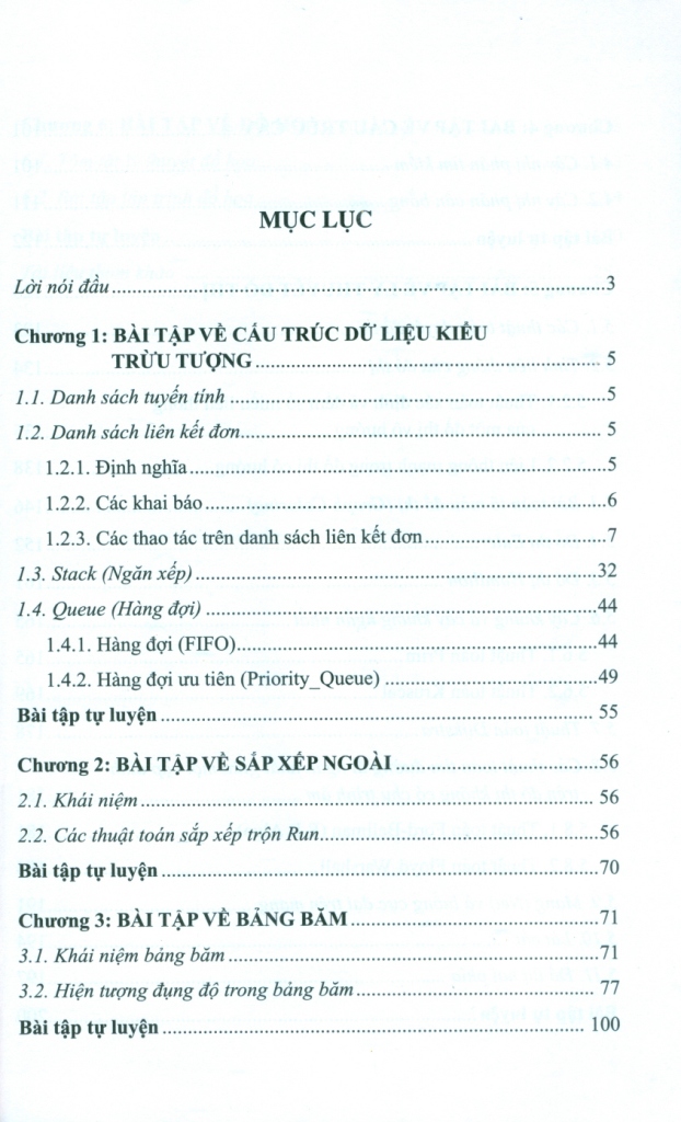 BÀi TẬp LẬp TrÌnh VỚi NgÔn NgỮ C TỪ CƠ BẢn ĐẾn NÂng Cao Tập 2 